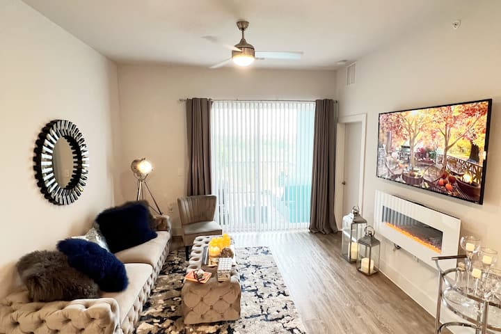 Upscale Luxurious 2br North Austin * King Bed - Pflugerville, TX
