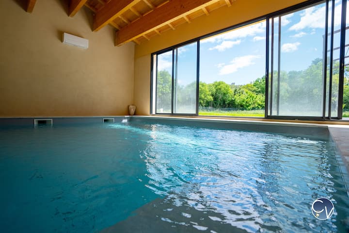 Mas De Plantery Avec Piscine Interieure - Uzès