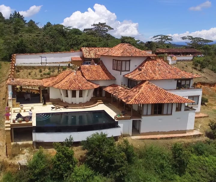 2 Habitaciones Con Vista Y Espacios Espectaculares - Aratoca