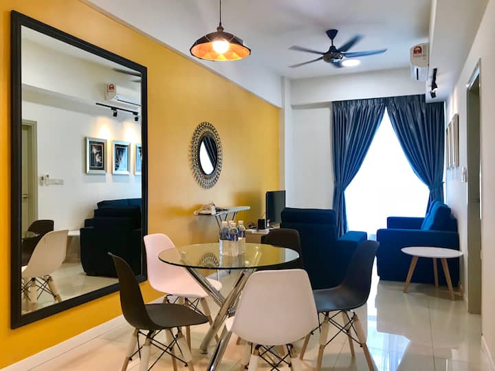 Infinity Avenue Modern & Cozy 2 Bedrooms Apartment - Kota Kinabalu