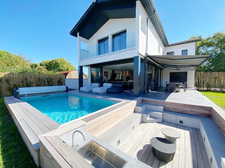 Villa Spacieuse Avec Piscine - Arcachon
