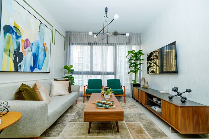 Upscale 2br Escape W Gym & Parking In La Esperilla - Santo Domingo