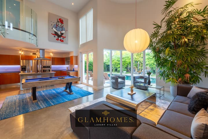 Villa Il Palazzo | Bbq | Pool By Glamhomes - Miami Beach