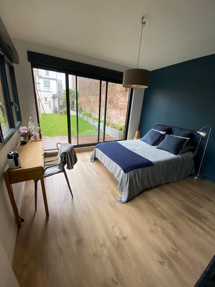 Lille: Chambre Indépendante Calme - 裡爾
