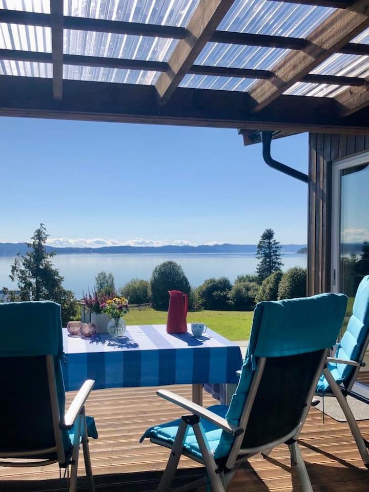 Ny Sjøhytte Med Flott Utsikt Over Beitstadfjorden - Småland