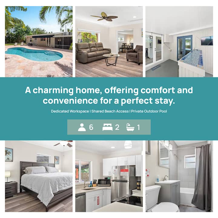 Will's Off Wilton Dr - 2br/1ba + Den + Heated Pool - Wilton Manors, FL