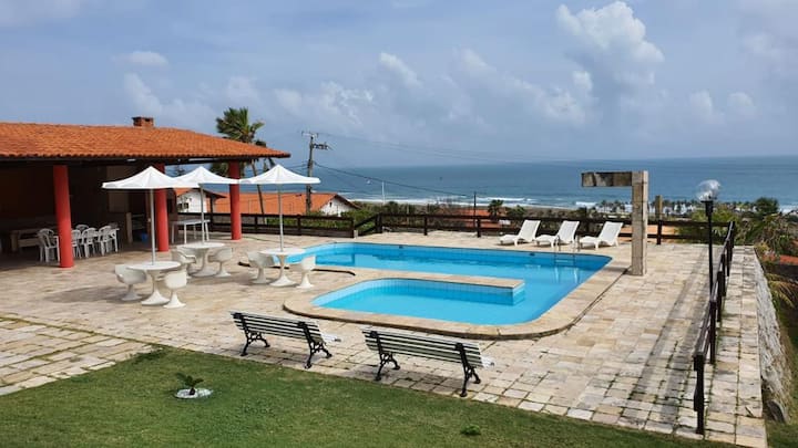 Casa Vista Mar Prainha Próximo Ao Beach Park - Aquiraz