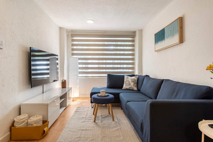 Cozy Apartment On Emblematic Condesa Street 2br - Mexico City