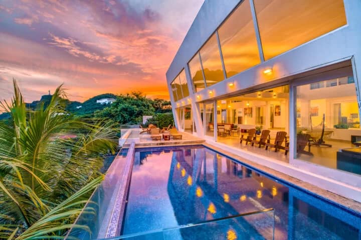 Modern Design Beach Villa - 5 Lg Bed, Gated W Pool - Nicaragua
