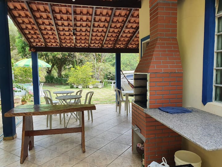 Casa De Campo Com Cachoeira Próximo à Itajubá/mg - Itajubá