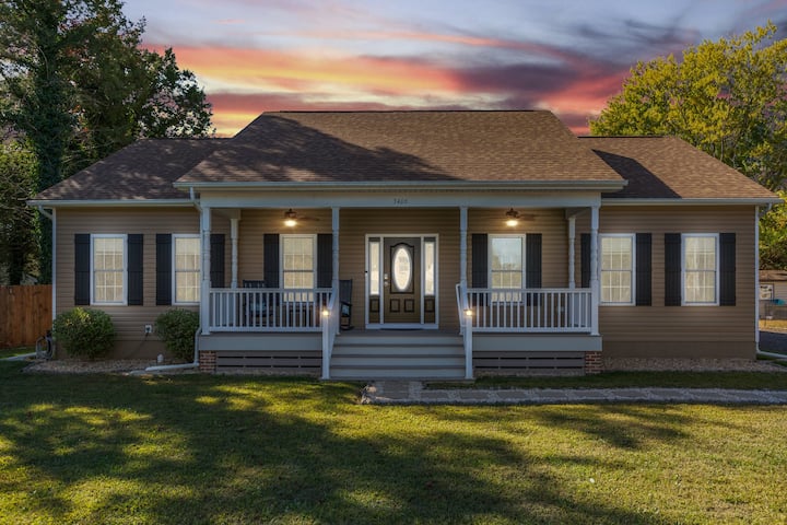 The Potomac Pearl - 3bd, 2ba Home W/hot Tub - コロニアル・ビーチ, VA