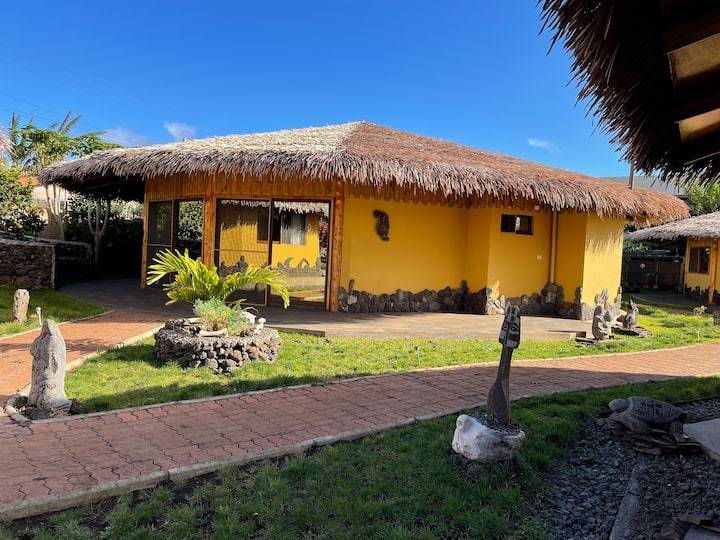 Tipi Tipi Hoe - Bungalow-manu-familiar-6 Per - Isla de Pascua