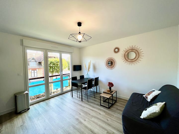 Charmant T2 Avec Parking Privé Proche Plage - Plage de Ouistreham