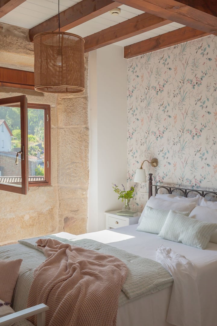 Habitación 10, Cama Matrimonial En Hotel Boutique - Villagarcía de Arosa
