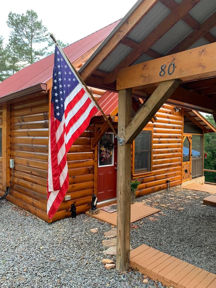 Black Bear Retreat W Fireplace - Murphy, NC