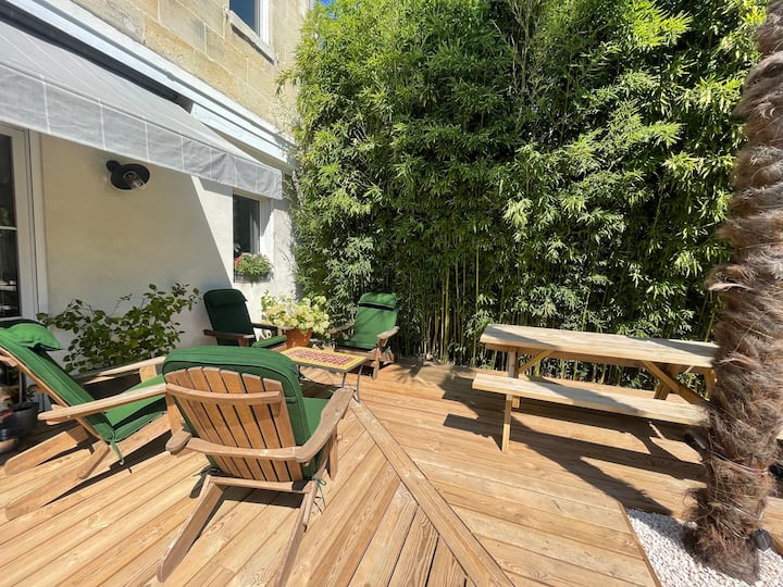 Bordeaux : Villa Albert 1er - Terrasse + Piscine - Bordeaux