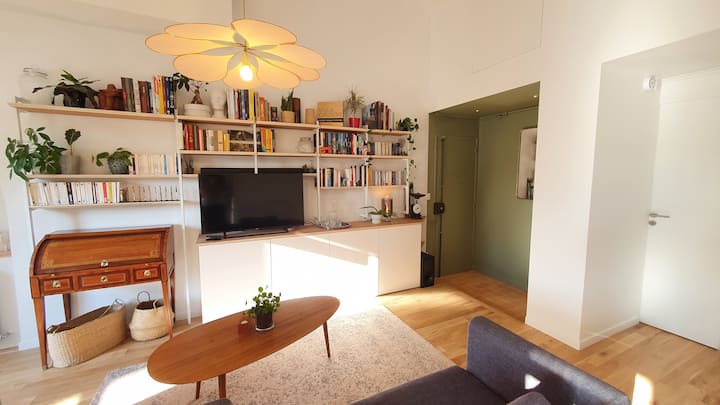Charmant Appartement Parisien Aux Buttes-chaumont - París