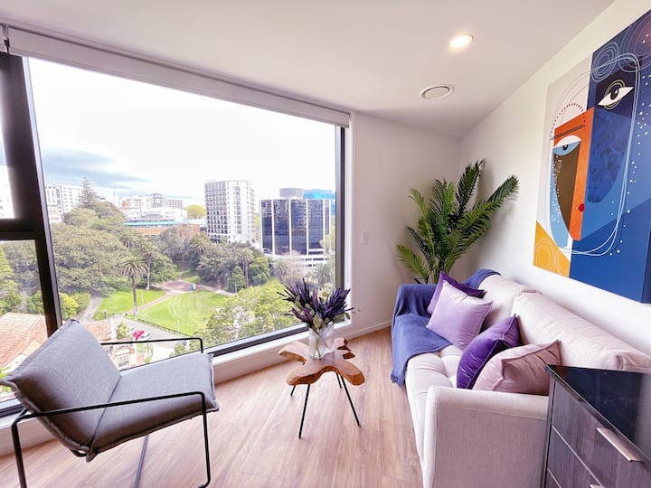 Graceful Parkside Ac 1 Bed & 1 Study Vs Pool & Gym - Auckland