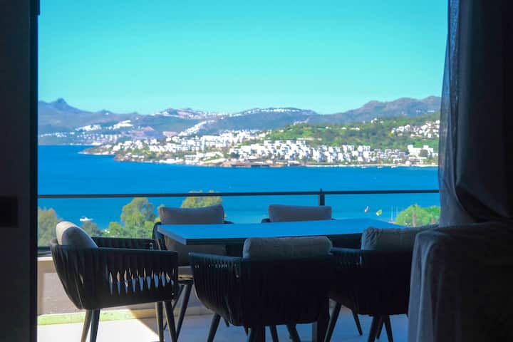 Ful Deniz Manzaralı Apart Oda 2+1 - Bodrum