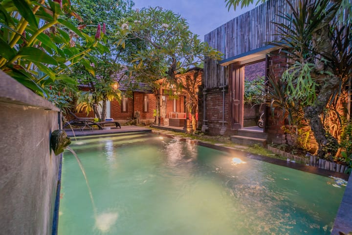 Hidden Tropical Villa W/ Pool - 10mins From Nusa 2 - Jimbaran