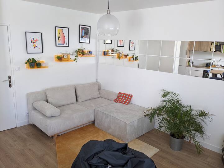 Centre Ville - Calme Et Cosy + Place De Parking - Nantes