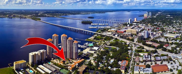 Hurricane Milton Special - Lovely Downtown Condo - Fort Myers