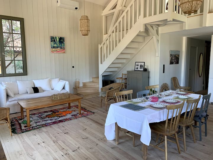 Belle Villa En Bois Avec Piscine - Arcachon