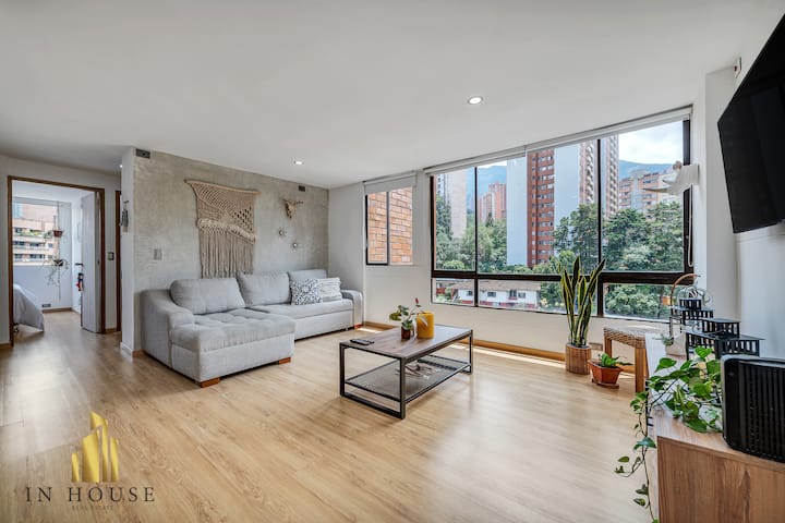 Niteroi 804 - Comfy Loft/spectacular Tree Views - Medellín