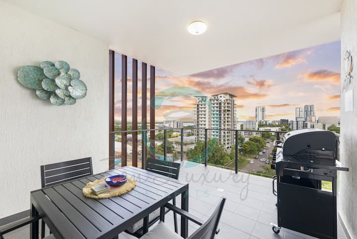 Zen Array: Cityscape Panoramas ~ Gym ~ Pool ~ Bbq - Darwin