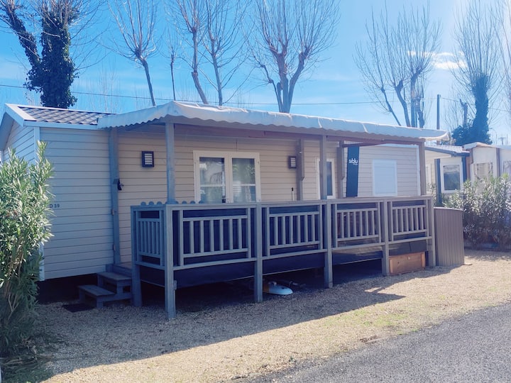 Mobil Home 6 Personnes 40m² Dans Camping 4* - Languedoc-Roussillon
