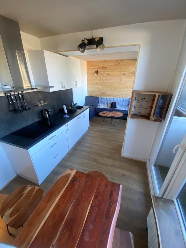 One Bedroom Flat On The Slope Ski In And Ski Out - Saint-Martin-de-Belleville