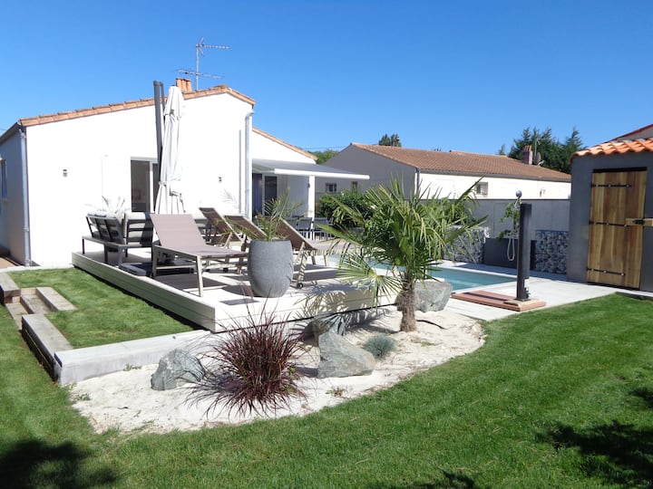 Belle Maison Classée 4* Avec Piscine Chauffée - Saint-Palais-sur-Mer