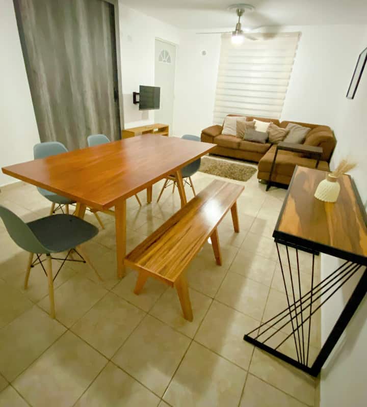 Depa Niquel-amplio Y Céntrico Plazas/10min De Zh - Cancún