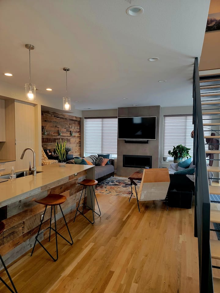 Modern Denver House W/ Yard-3 Patios-rooftop - Denver, CO