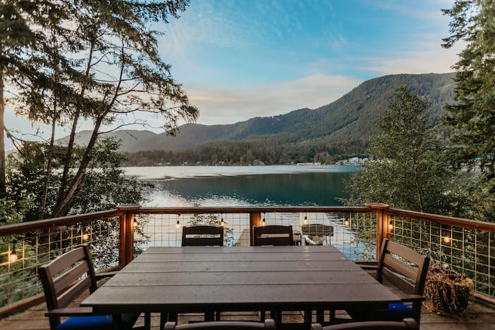 Large Cabin Overlooking Lake-4 Bed-port Angeles - Lake Crescent, WA