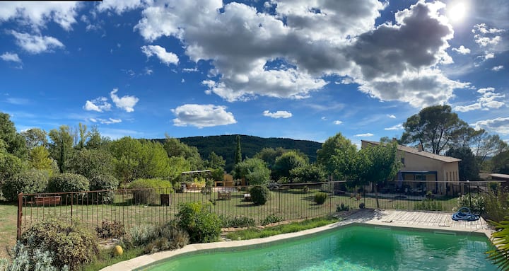 Chalet En Bois Avec Accès Piscine - Salernes