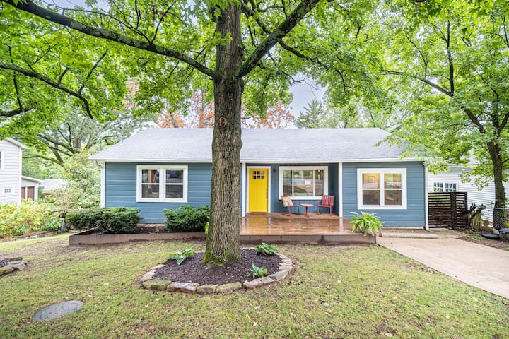 Spacious 4br Near University + Dickson St - 5 Min - Fayetteville, AR
