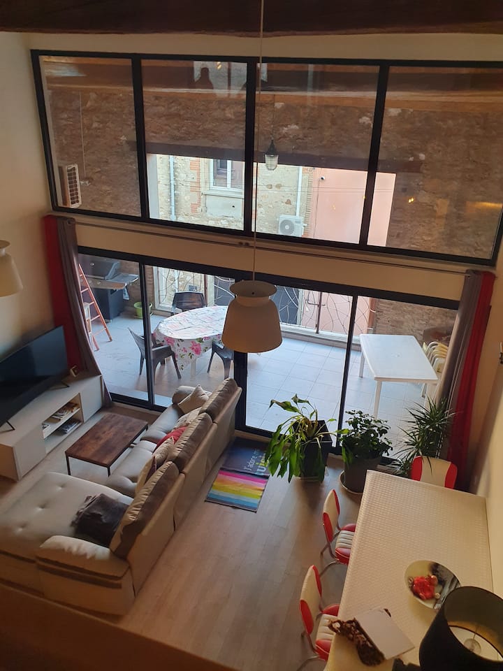 Maison De Village Style Loft - Le Barcarès