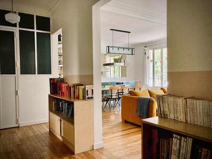 Gorgeous 3br Family-friendly Apt - Paris