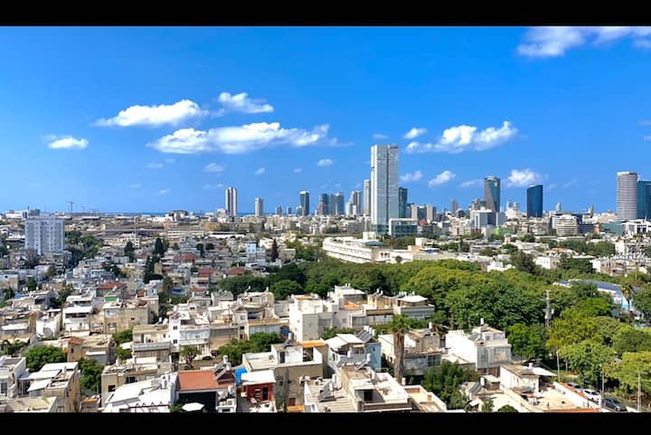 Penthouse. All New. 2 Bedrooms. Sunny Balconies - Tel Aviv