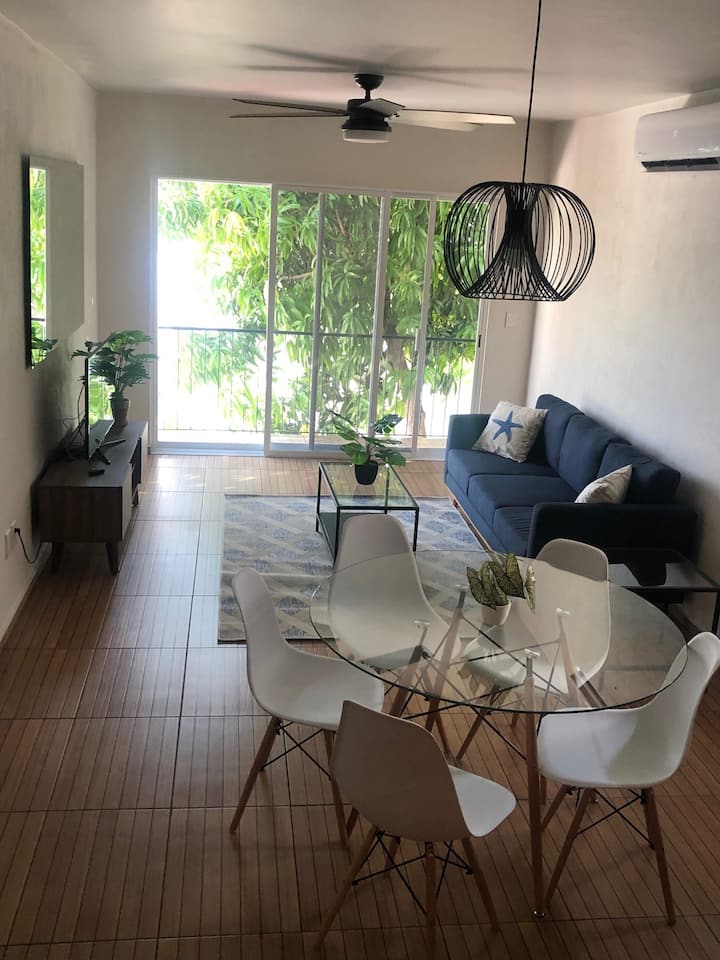 Comodo Y Atractivo Departamento Cerca De La Playa - Manzanillo