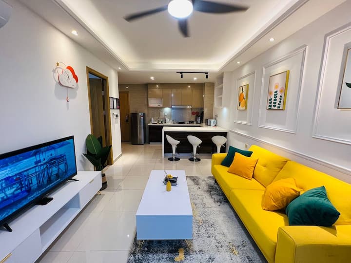 Cozy Sea View 1br R&f Princess Cove By Anju - Johor Bahru