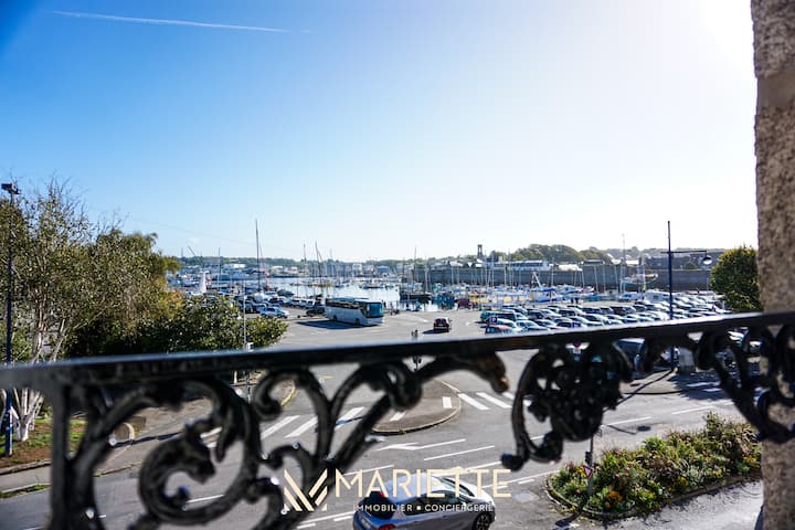 -Porto- Elégant T3 Avec Vue Sur La Ville Close - Concarneau