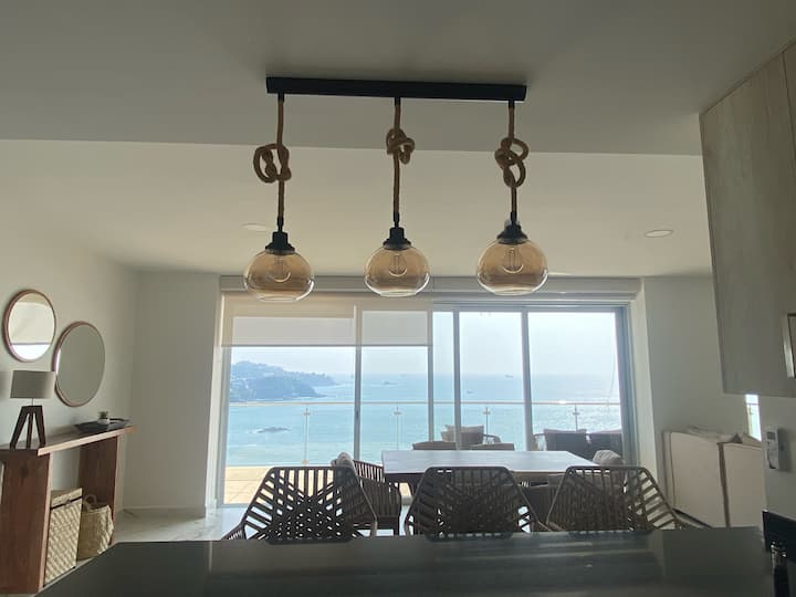 Vista Al Mar Desde Las Alturas ! - Manzanillo, Colima, Mexico