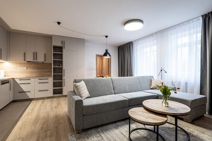 Apartmán  3kk S Prostornou Terasou 50m2 , Balkon - Malá Morávka
