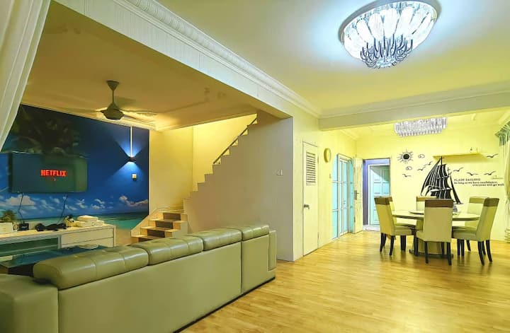 Aaronl Homestay, Taman Sinar Baru Semi-d In Kk - Kota Kinabalu