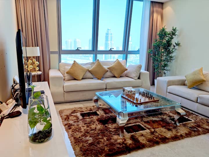 Deluxe Two Bedroom  Apartment In Zigzag Tower - 도하