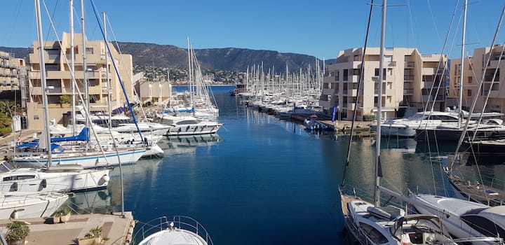 Grand T1 Quai D'honneur, Accès Piscine, Parking - Bormes-les-Mimosas