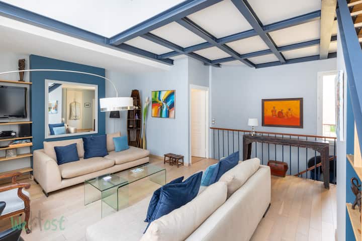 *Apt Loft Calme, 7mn ÉToile Champs-elysées,8p/4ch* - Paris