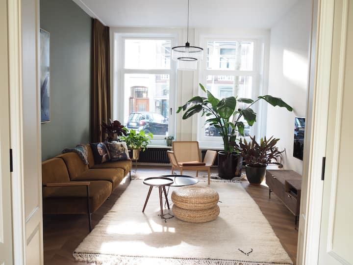Stylish 3-floor Family Apartment Amsterdam Center -